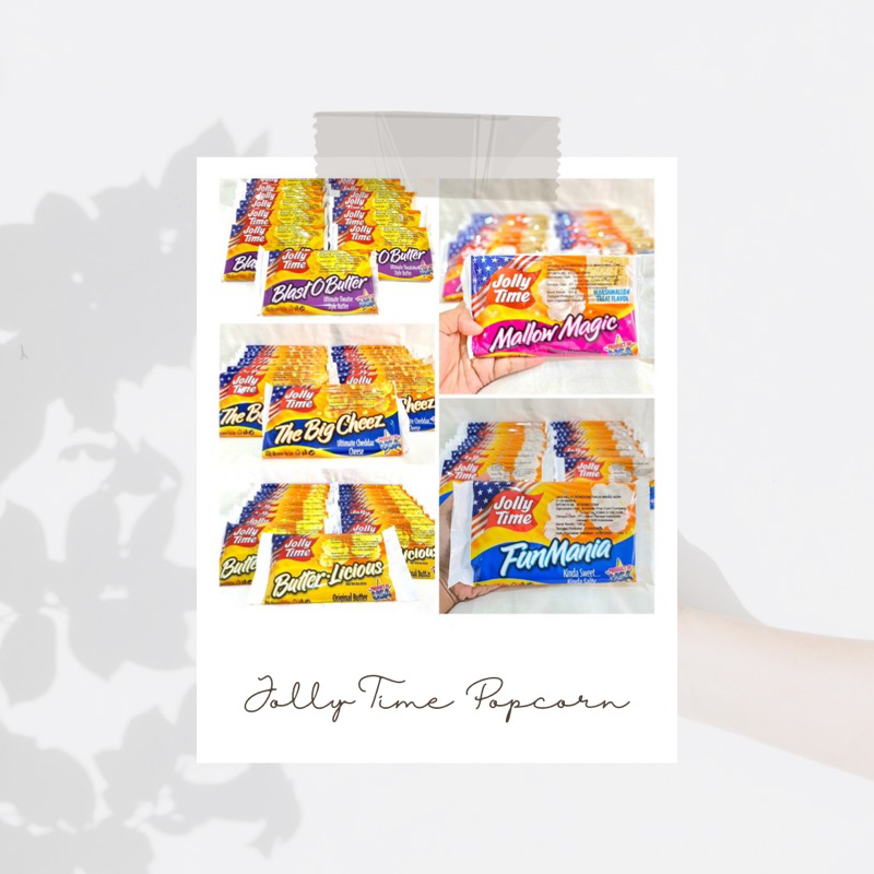 Jual JOLLY TIME - Popcorn USA 4 Varian Rasa | Exp 2025 | Shopee Indonesia