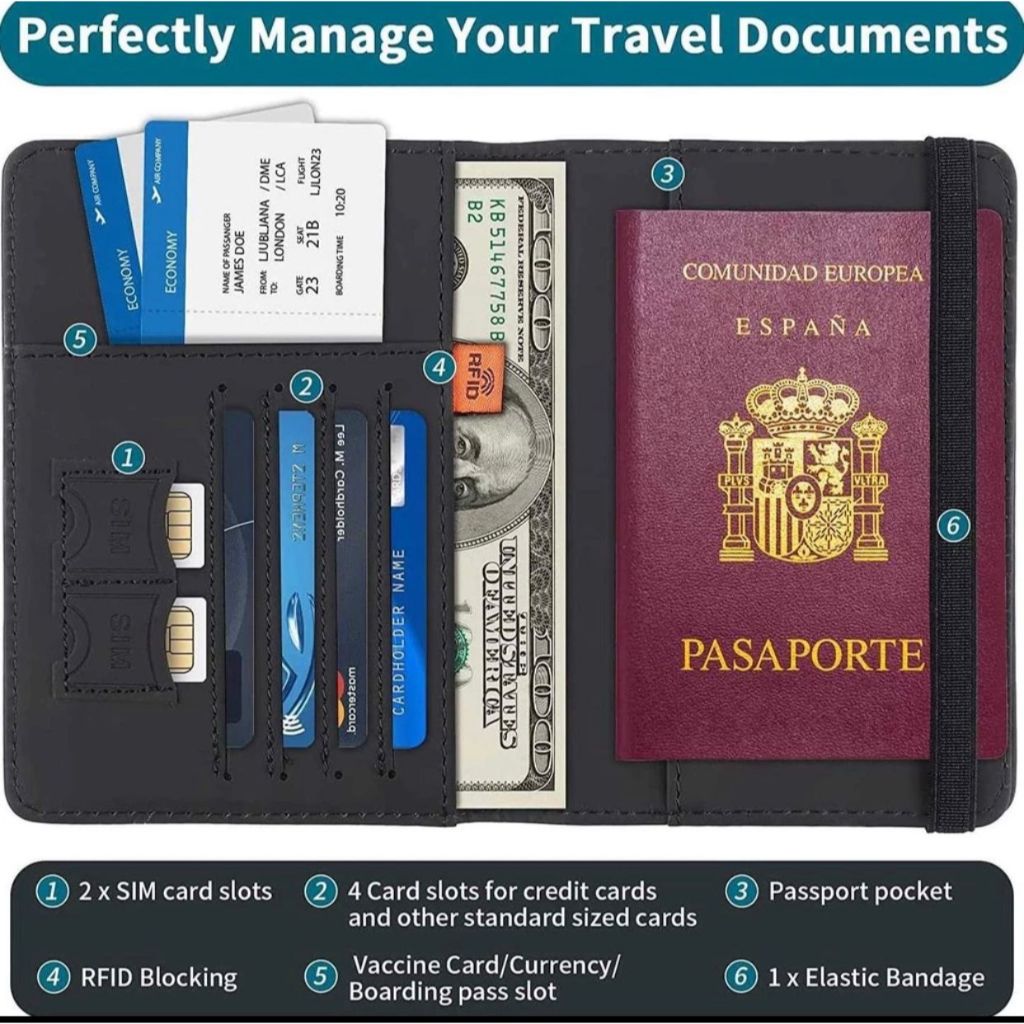 Jual MAPLE DOMPET PASPORT DENGAN RFID BLOCKING / COVER CARD HOLDER ...