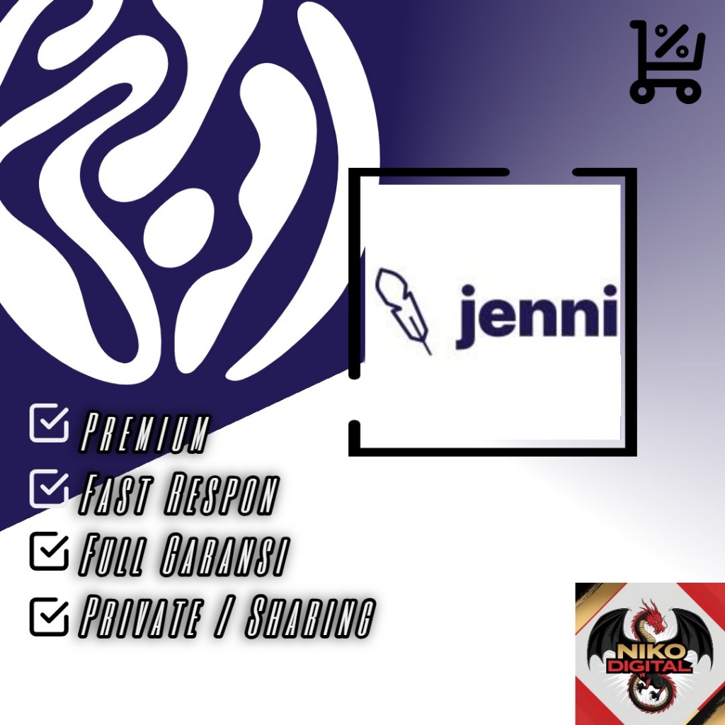 Jual Jenni Ai Premium 1 Tahun Full Garansi (Proses Tercepat Buka 24 Jam ...