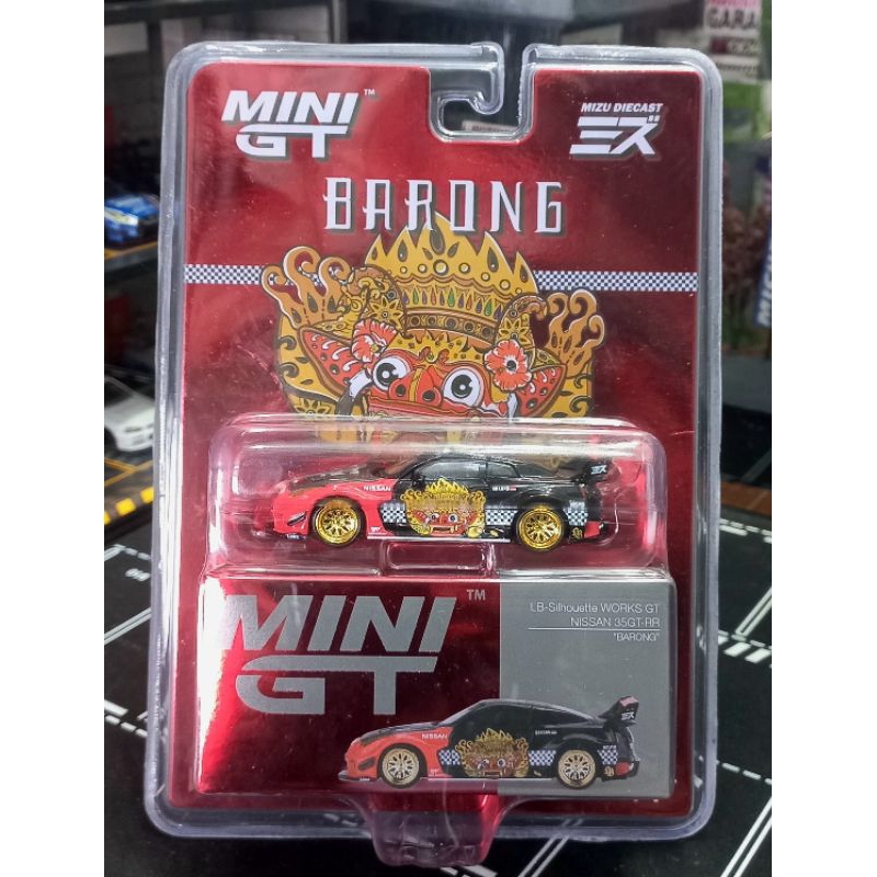 Jual Mini GT Mizu Nissan GT-R R35 Barong | Shopee Indonesia