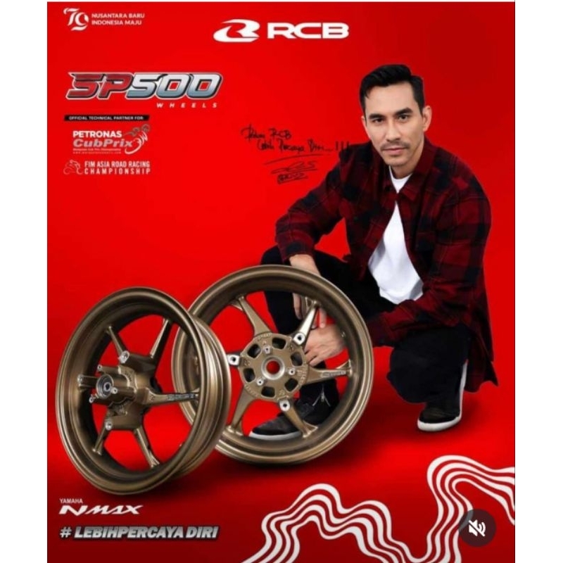 Jual Velg RCB Sp500 Gloss Black Dark Bronze Mx King / New Nmax 2020 ...