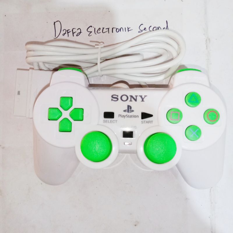 Jual stik PS2 warna warni kondisi baru original | stik PS2 fat slim ...