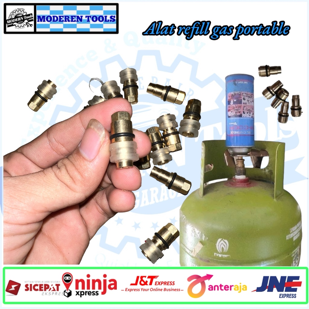 Jual Alat isi ulang gas kaleng portable refil gas kaleng portable ...