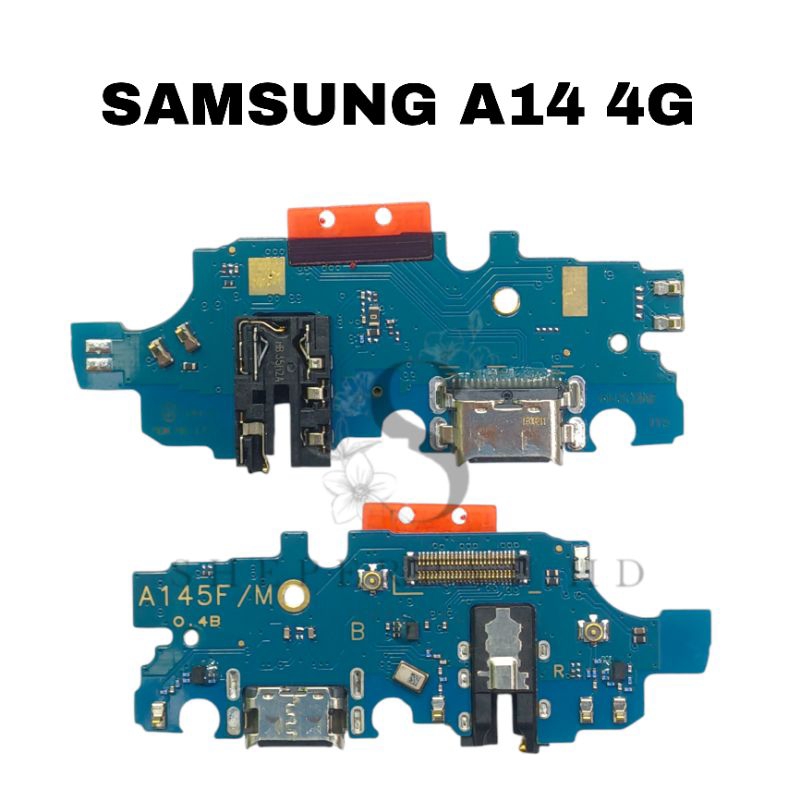 Jual papan cas Samsung A14 (4G) A145F pcb konektor charger board mic ...