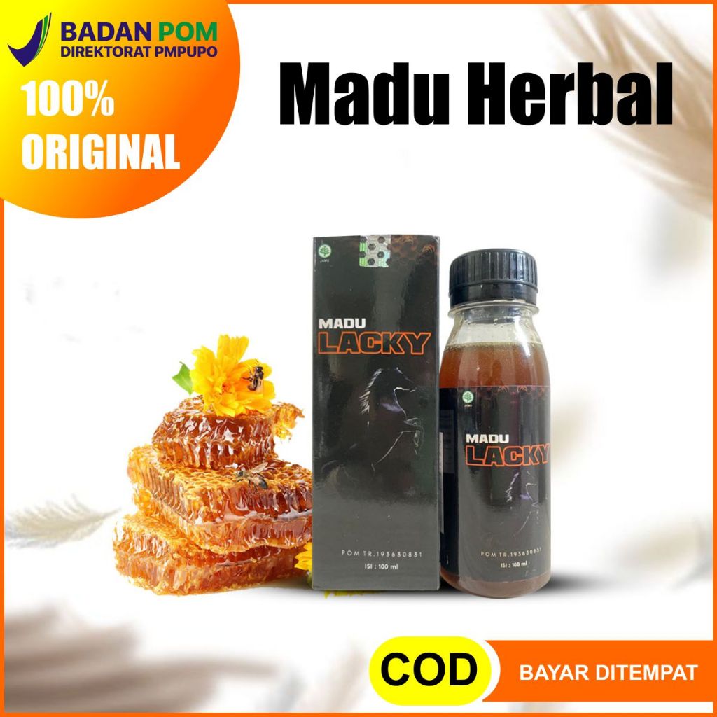 Jual MADU LACKY madu kuat pria tahan lama original 100% madu stamina ...