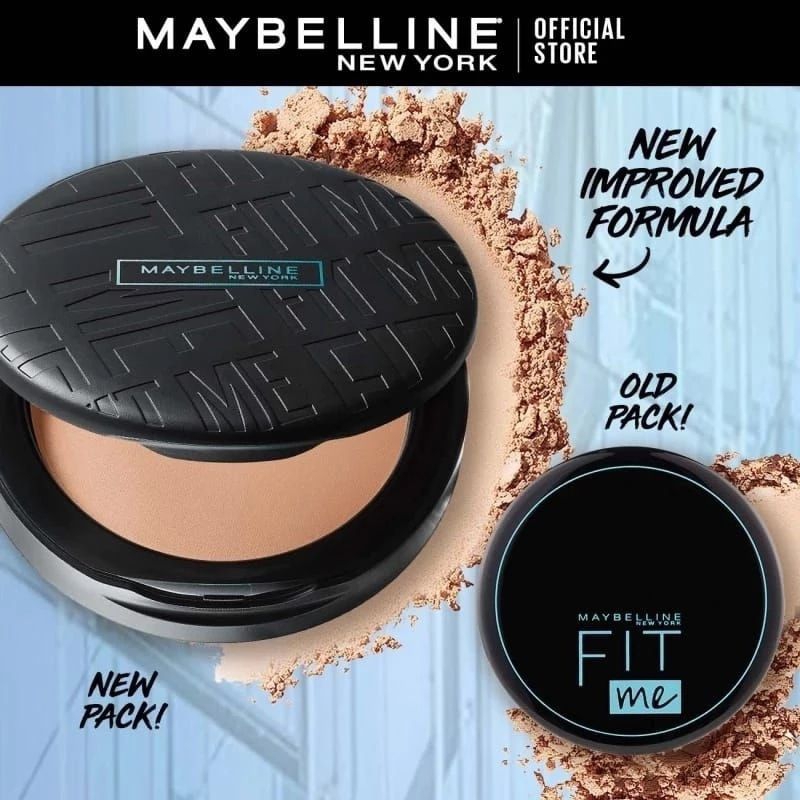 Jual Maybelline Fit Me Matte + Poreless 16-Hour Oil Control Compact ...