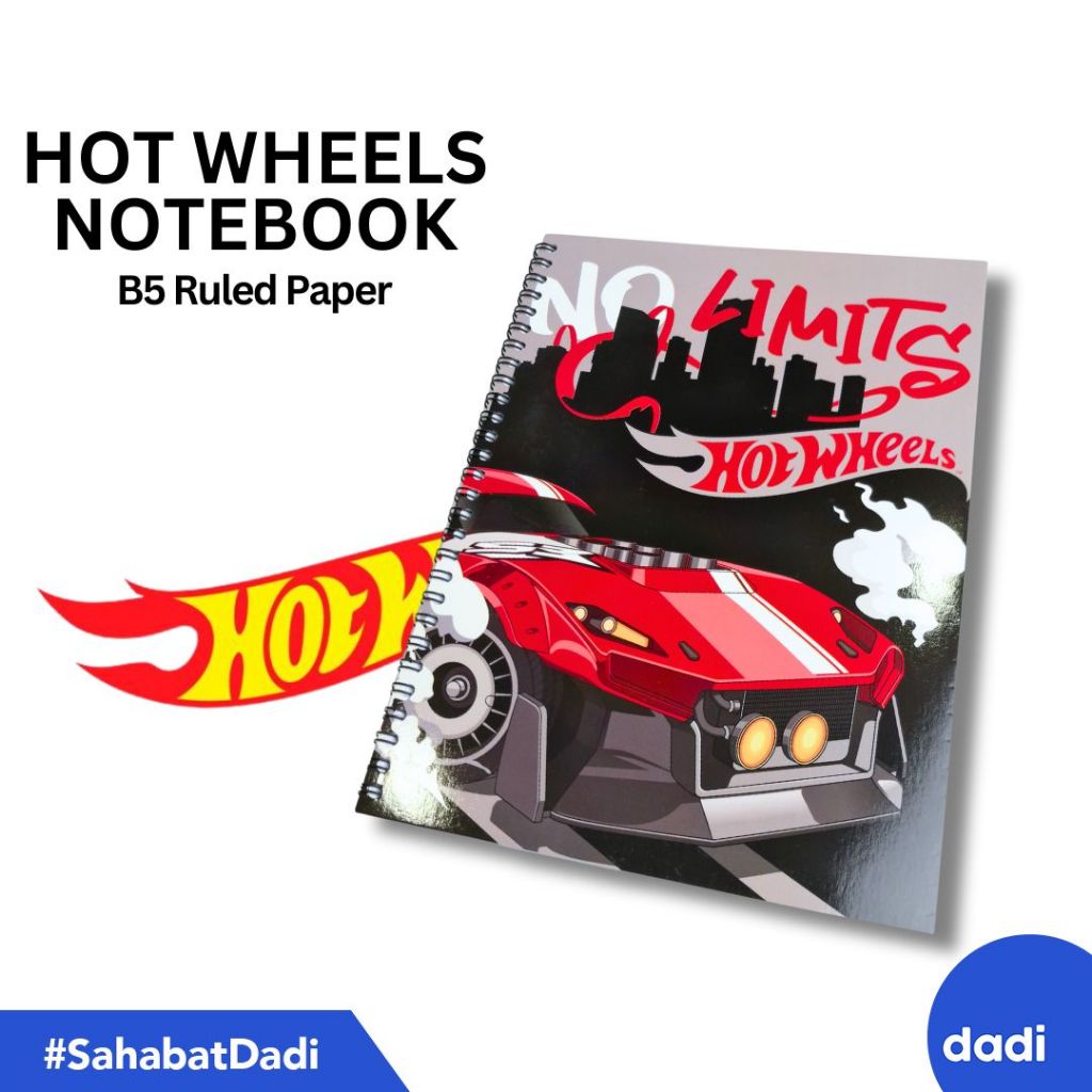Jual Dadi - Hot Wheels Notebook - Buku Tulis | Shopee Indonesia
