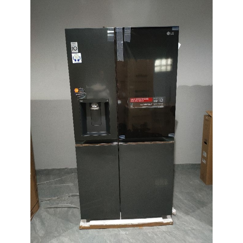 Jual KULKAS LG GC-X257CQES SIDE BY SIDE INVERTER GCX257CQES INSTAVIEW BATAM | Shopee Indonesia