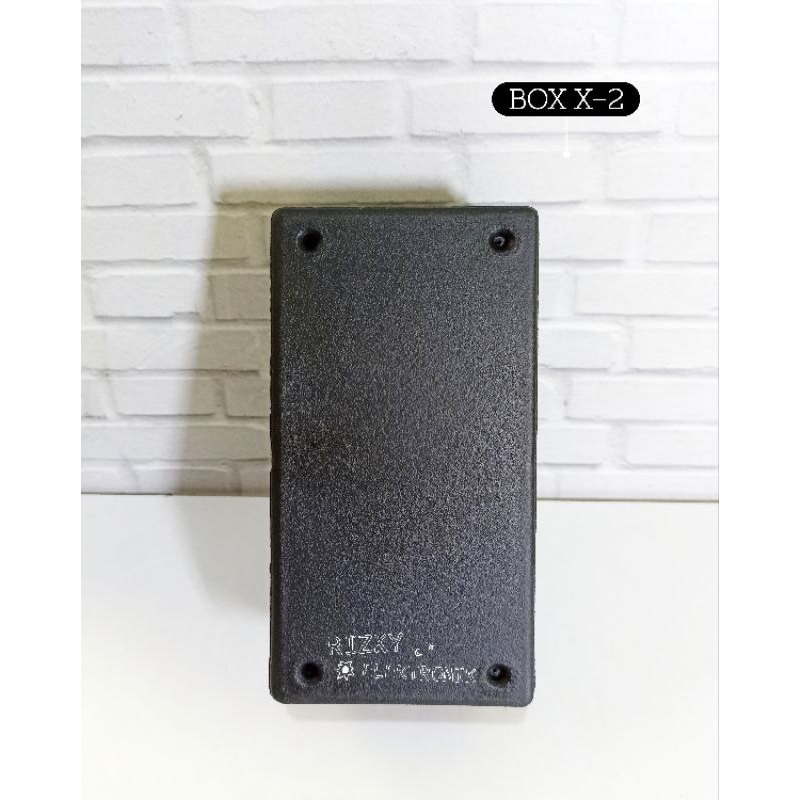 Jual Box Kotak Hitam X2 Casing Plastik DIY Modul 12x6x4cm | Shopee ...