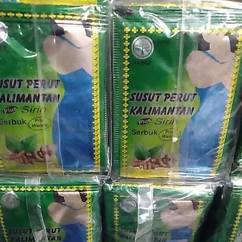 Jual Jamu serbuk SUSUT PERUT KALIMANTAN isi 10sachet | Shopee Indonesia