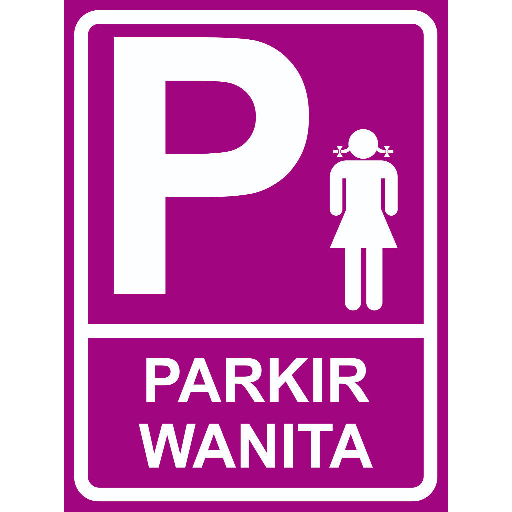 Jual RAMBU PARKIR KHUSUS WANITA ACP 3mm | Shopee Indonesia