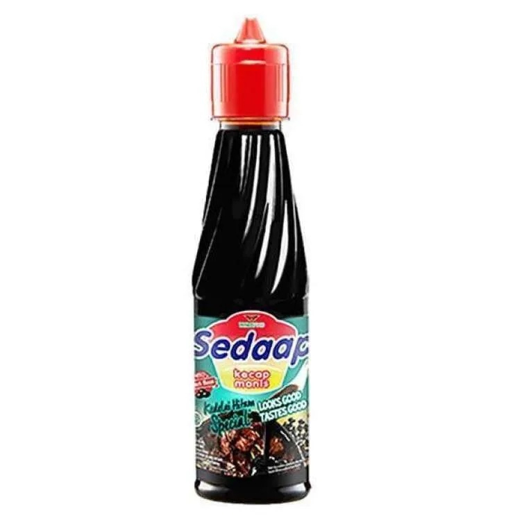 Jual KECAP SEDAAP MANIS 135ml BOTOL KEDELAI HITAM REFILL MAKANAN ...