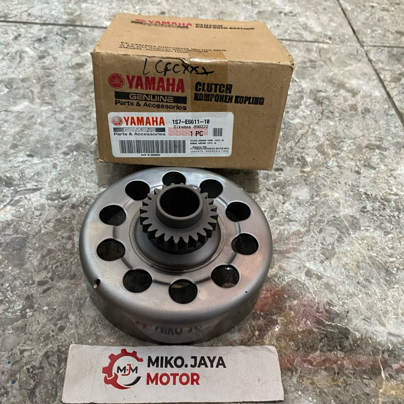 Jual MANGKOK RUMAH KAMPAS GANDA KOPLING 1S7-E6611-10 JUPITER MX OLD/LAMA ORIGINAL YAMAHA ...