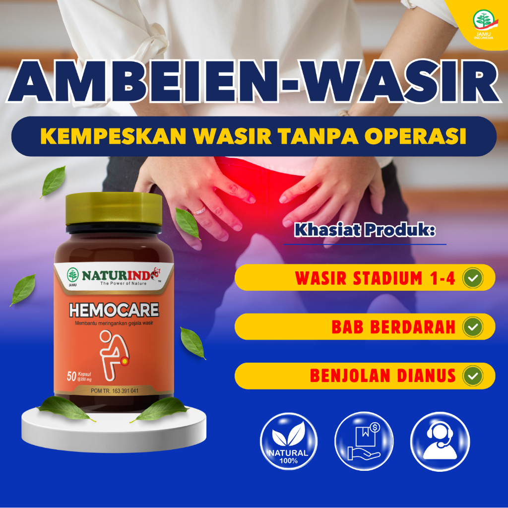 Jual Obat Ambeien Wasir Stadium 1-4 Tanpa Operasi Ambeyen Wasir ...