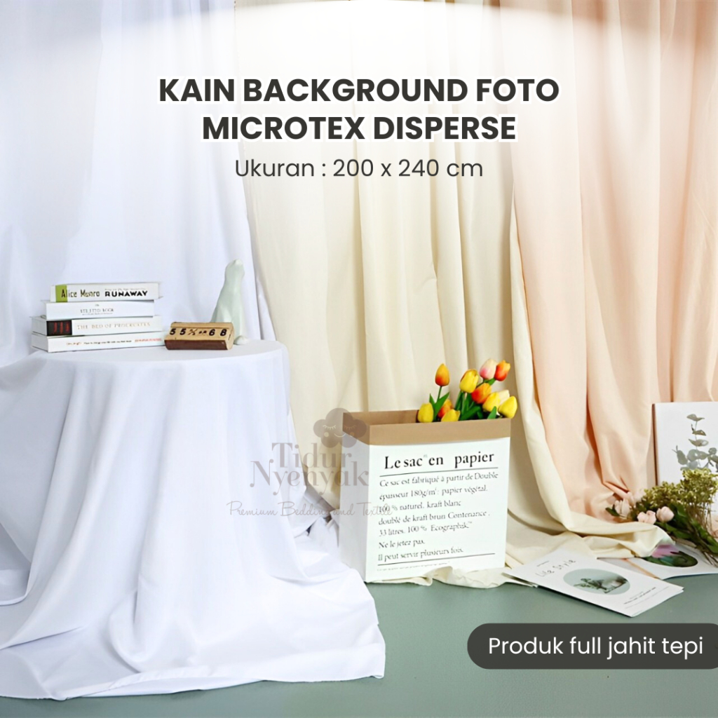 Jual KAIN BACKGROUND 200X240 FOTO STUDIO KAIN POLOS BACKDROP FOTO ...