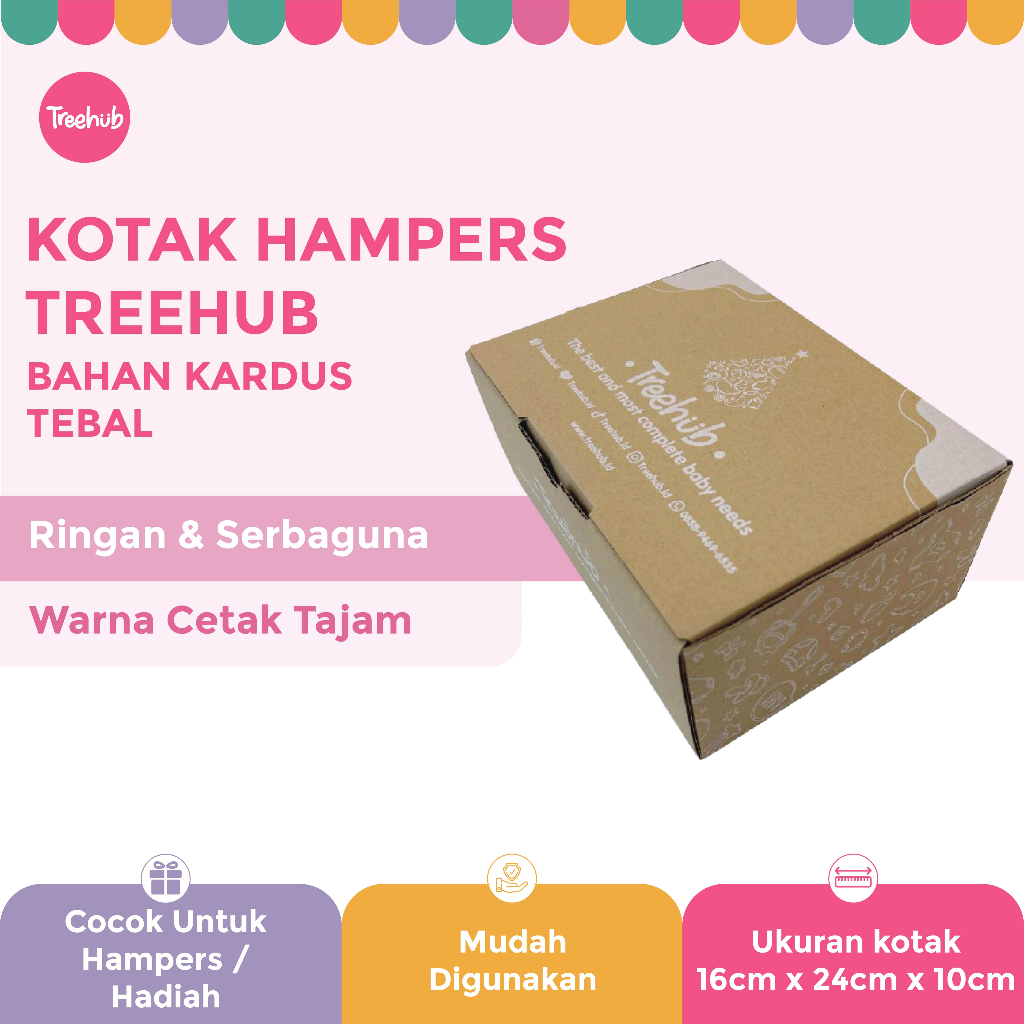 Jual Box Hampers/Gift Box (Pembelian Box Harus disertai produk treehub lainnya) | Shopee Indonesia