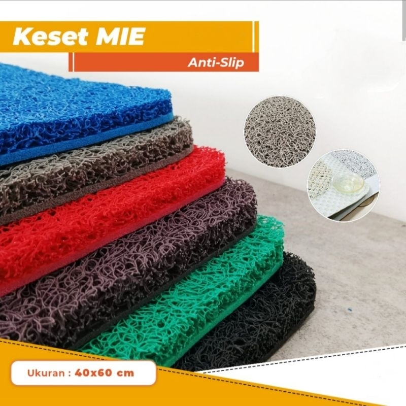 Jual Kesed Keset Alas Lap kaki Rumah Kamar Anti Slip PVC Mie Bihun ...