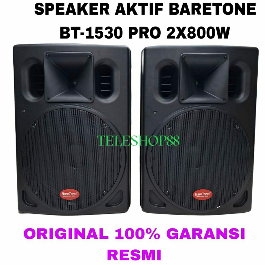 Jual Speaker Aktif Baretone BT-A1530 Pro 800 Watt Original Garansi Resmi Sepasang | Shopee Indonesia