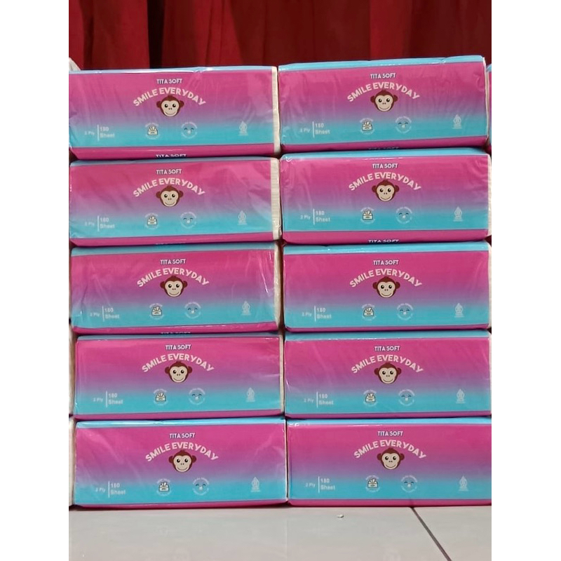 Jual Tita Soft Facial Tissue 180 Sheet [10 Pack] dan [5 Pack] Tisue ...