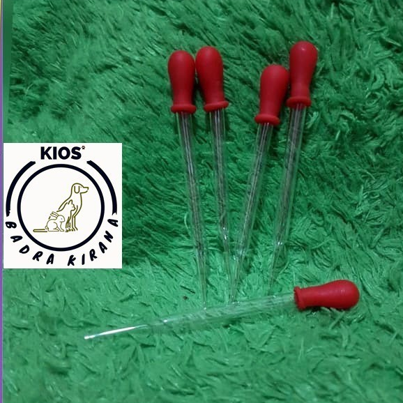 Jual PIPET KACA KECIL pipet susu hewan anak kucing kelinci kitten puppy ...