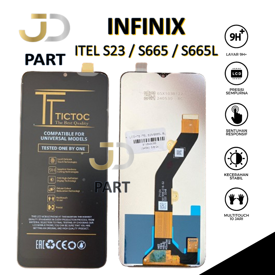 Jual LCD TOUCHSCREEN INFINIX ITEL S23 / S665 / S665L FULLSET ORIGINAL ...