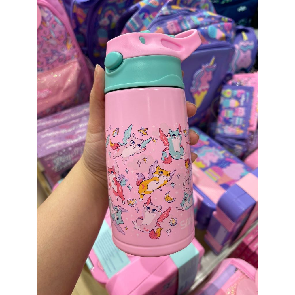 Jual SMIGGLE HAPPY TALES JUNIOR STAINLESS STEEL FLIP CAT - TERMOS ...