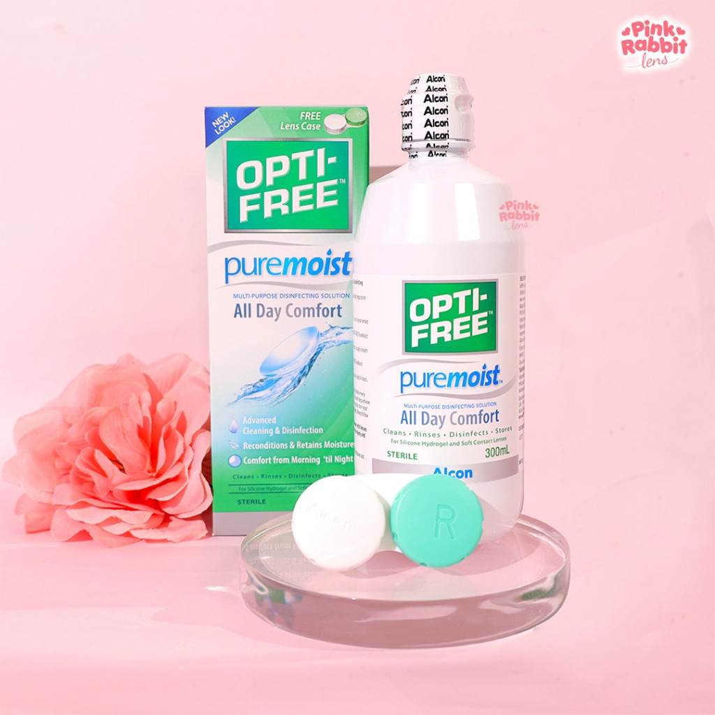 Jual Opti-Free Puremoist 300ml | Cairan Softlens Moist Multi Purpose ...
