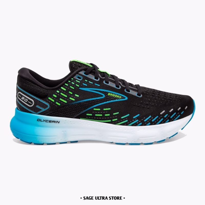 Jual Sepatu Lari Road Running Brooks Glycerin 20 Men Pria Original ...