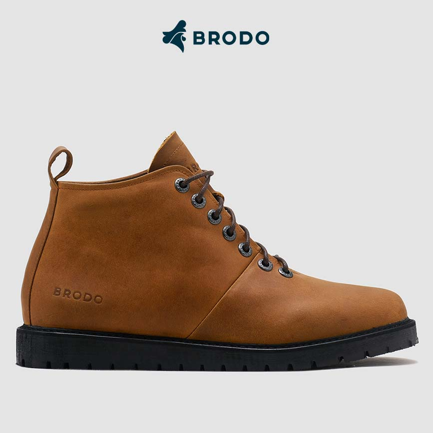Jual BRODO - Sepatu Signore Boots Vintage Brown | Shopee Indonesia
