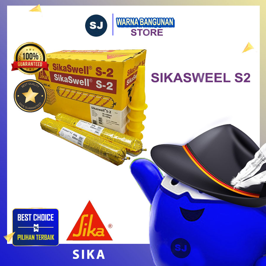Jual SIKASWELL S2/ sika swell s-2 / waterstop dodol 600ml | Shopee ...
