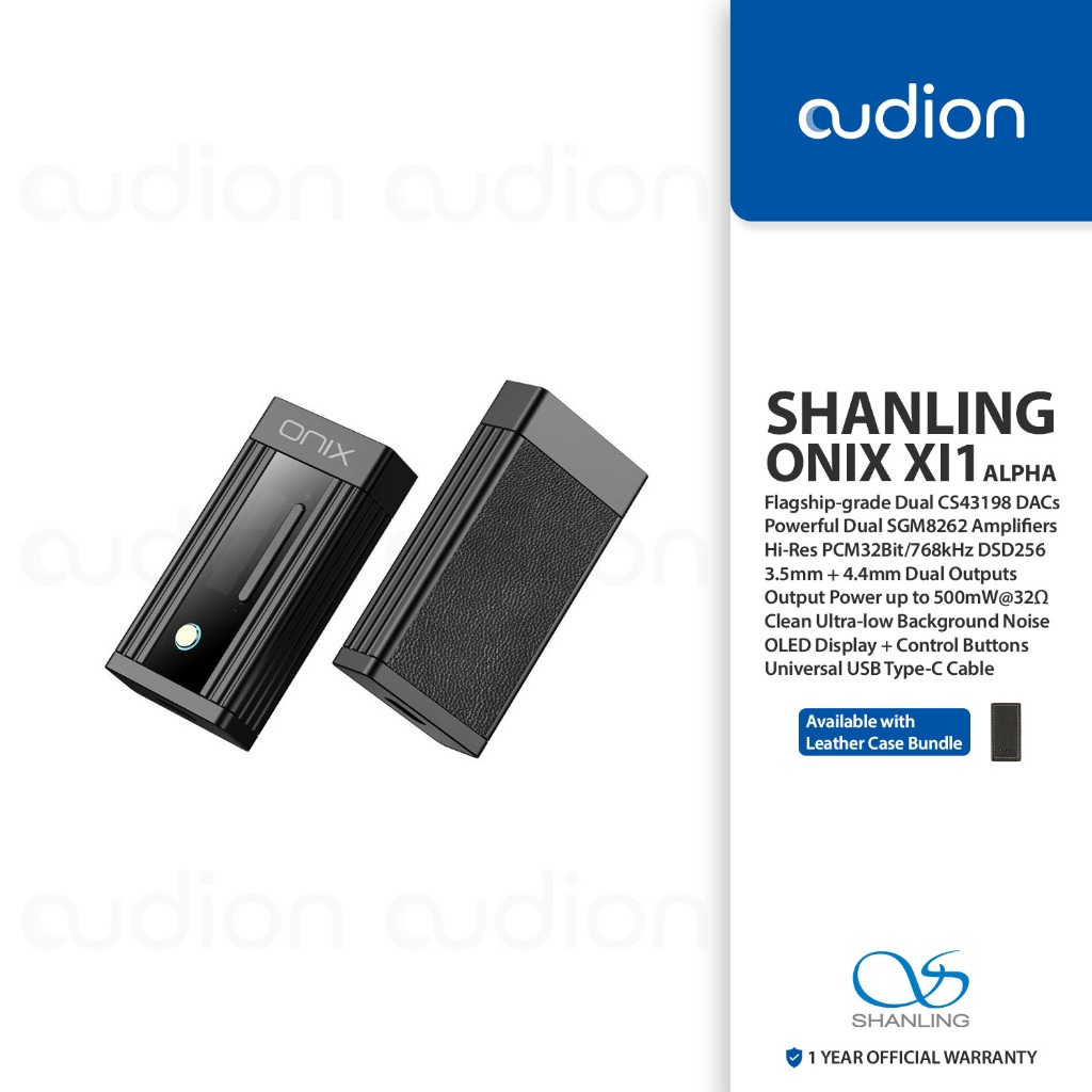 Jual SHANLING ONIX XI1 ALPHA Dual CS43198 3.5+4.4mm USB-C Hi-Fi ...