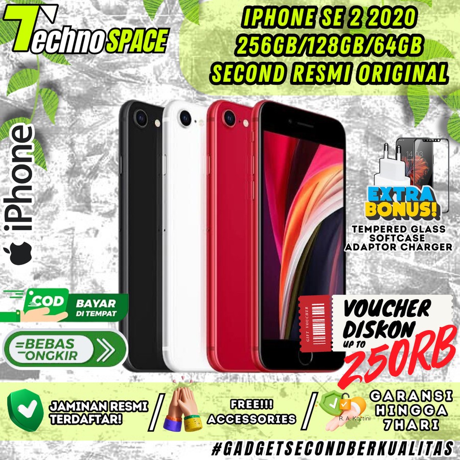 Jual iBox | Apple iPhone SE 2 2020 64GB 128GB 256GB Second Original Resmi | Shopee Indonesia