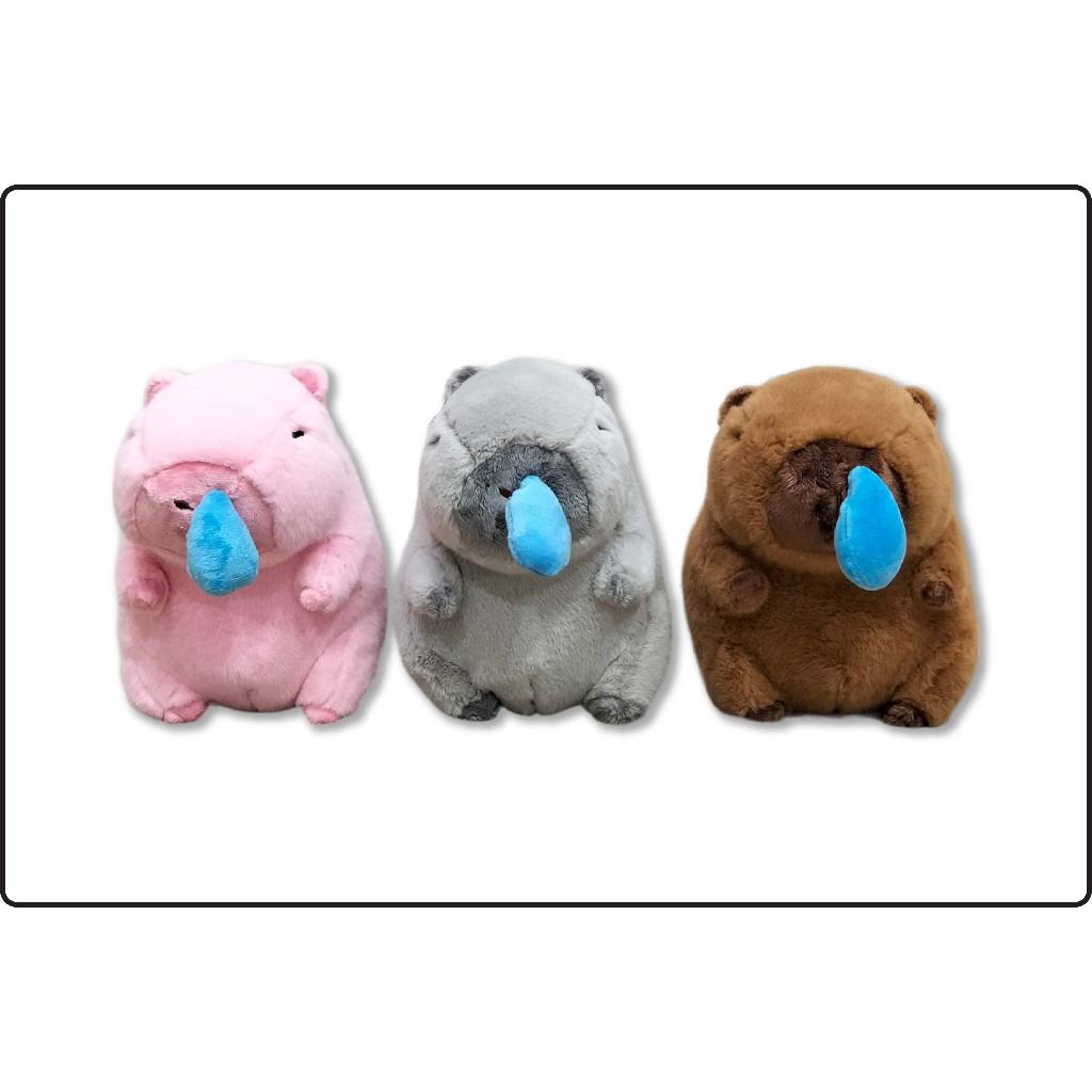 Jual Boneka Hewan Kapibara Lucu Ingus 3Warna | Shopee Indonesia