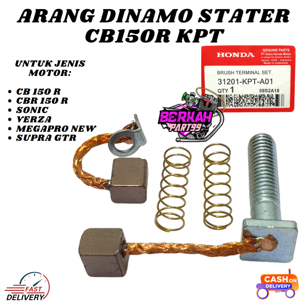 Jual KPT ARANG ARENG DINAMO COOL STARTER STATER BRUSH TERMINAL SET ...