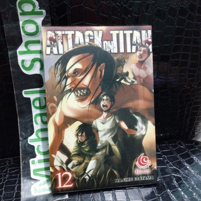 Jual Komik Attack on titan nomer 12 AOT Hajime Isayama | Shopee Indonesia
