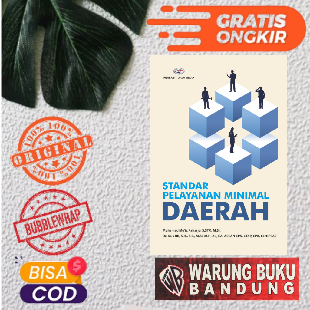 Jual Buku Standar Pelayanan Minimal Daerah - Muhamad Mu’iz Raharjo, S.STP., M.Si. | Shopee Indonesia