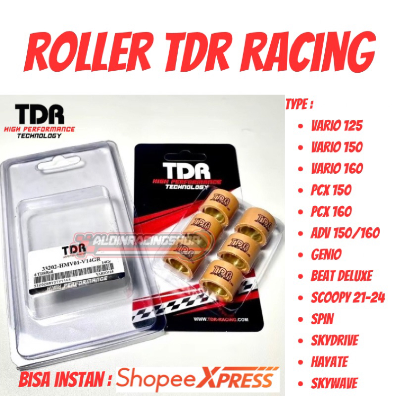 Jual Roller TDR Racing Genio/Scoopy 2023/Scoopy 2024/Scoopy Prestige ...