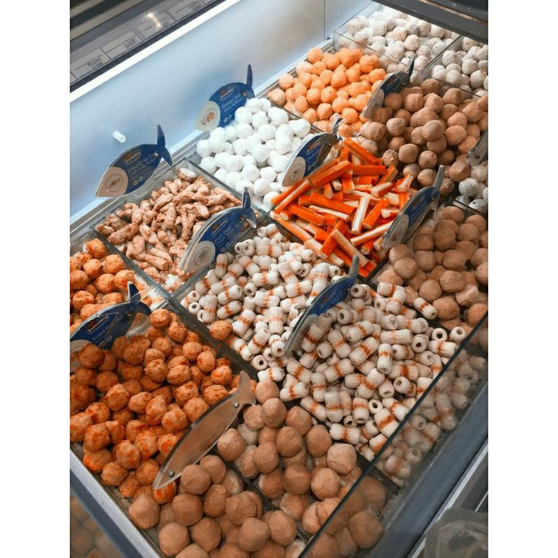 Jual Aneka toping Suki Suki dumpling mix seblak tomyam 1 ons campur ...