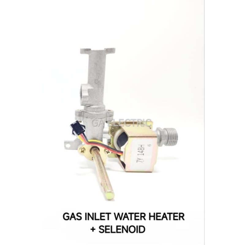 Jual GAS INLET WATER HEATER + SELENOID | Shopee Indonesia