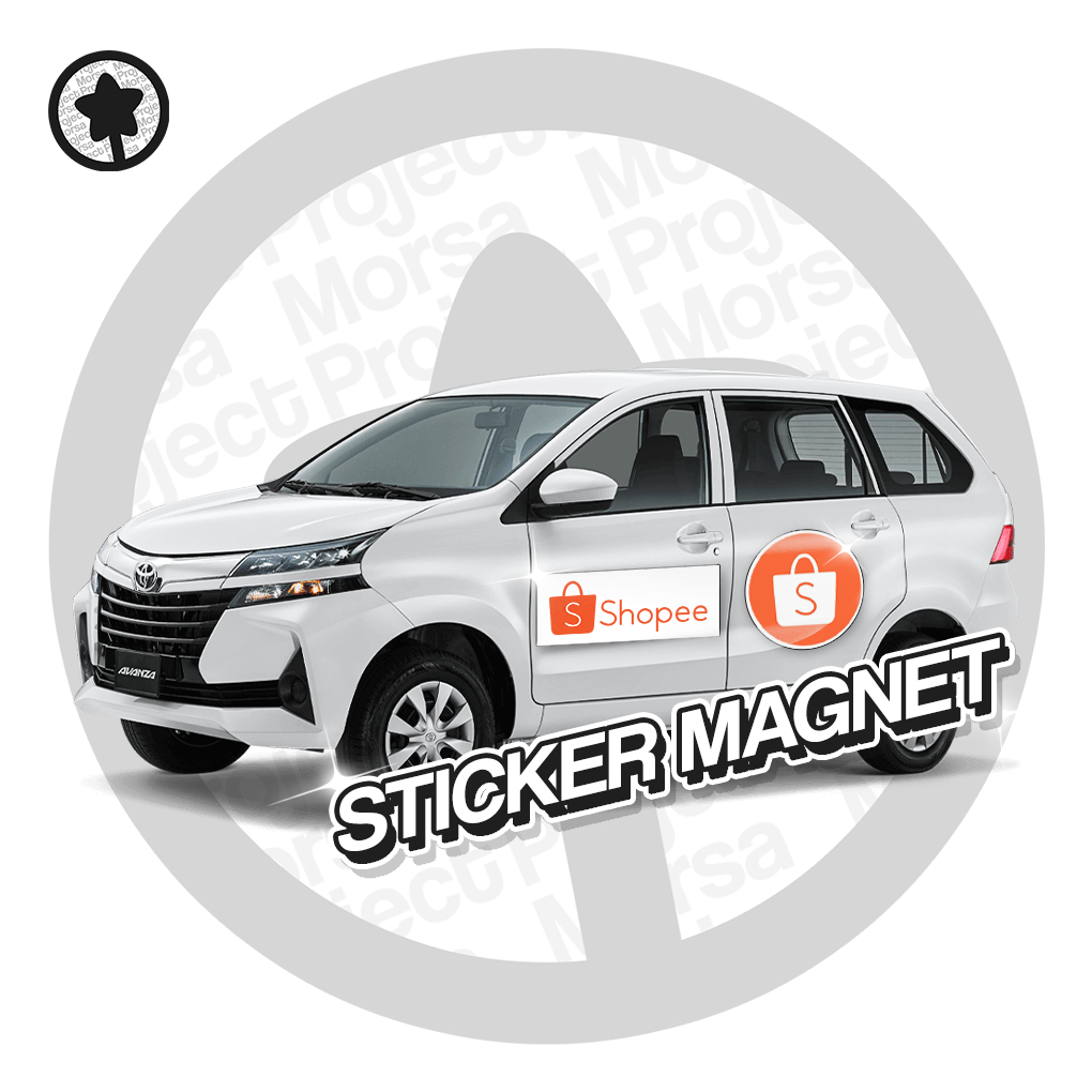 Jual STICKER MAGNETIC SHEET | STIKER MAGNET MOBIL | DESAIN CUSTOM BY ...