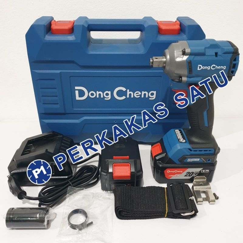 Jual MESIN IMPACT WRENCH 1/2" BRUSHLESS DONGCHENG DCPB358 EM CORDLESS ...