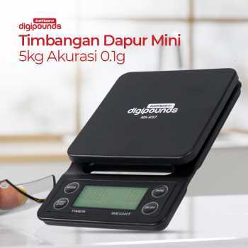 Jual TD-AI04 Taffware Digipounds Timbangan Kopi Digital Timer Coffee Scale 5kg 0.1g - MS-K07 ...