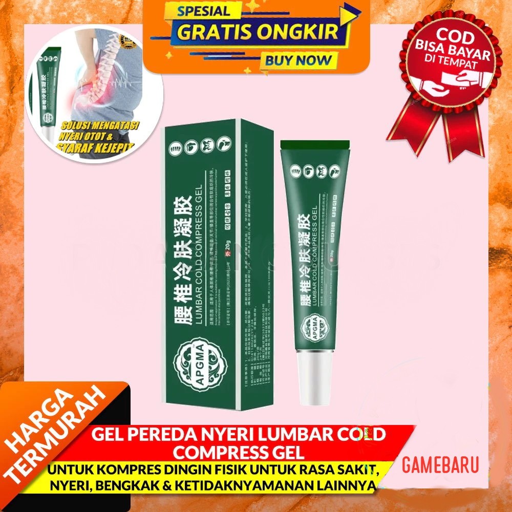 Jual Gel Pereda Nyeri Lumbar Cold Compress Gel Cream Lutut Gel Pereda ...