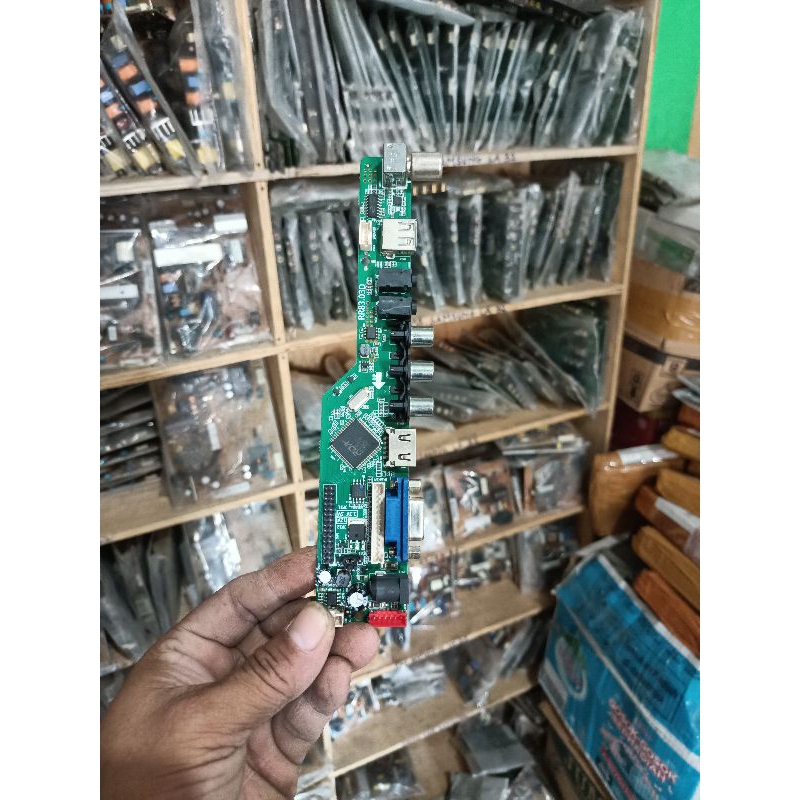 Jual MB MOBO MAINBOARD MOTHERBOARD TV LED IKEDO(RR83.03D) | Shopee ...