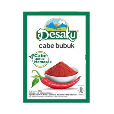 Jual Desaku Cabe Bubuk Sachet Chilli Powder 15g | Shopee Indonesia