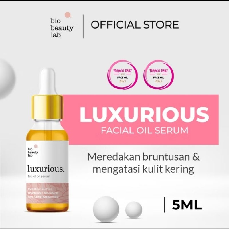 Jual Bio Beauty Lab Luxurious facial oil serum | Shopee Indonesia