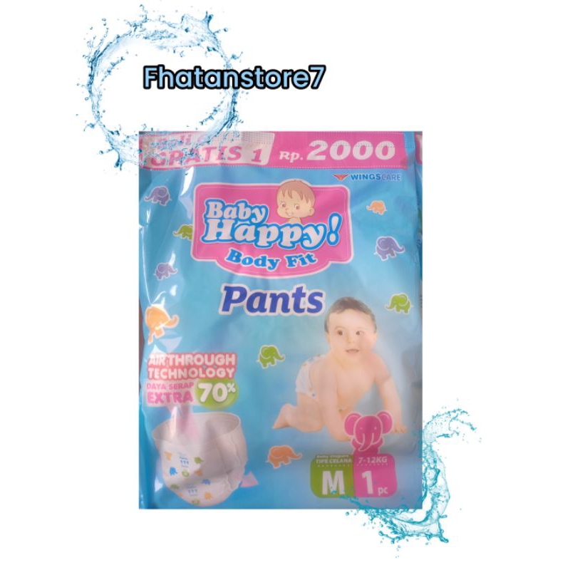 Jual Baby Happy Pants Renceng Beli 6 Gratis 1 | Baby Happy Popok Celana ...