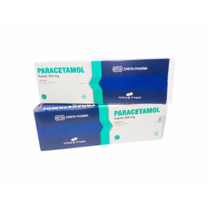 Jual PARACETAMOL ERRITA 500MG BOX ISI 100 TABLET | Shopee Indonesia
