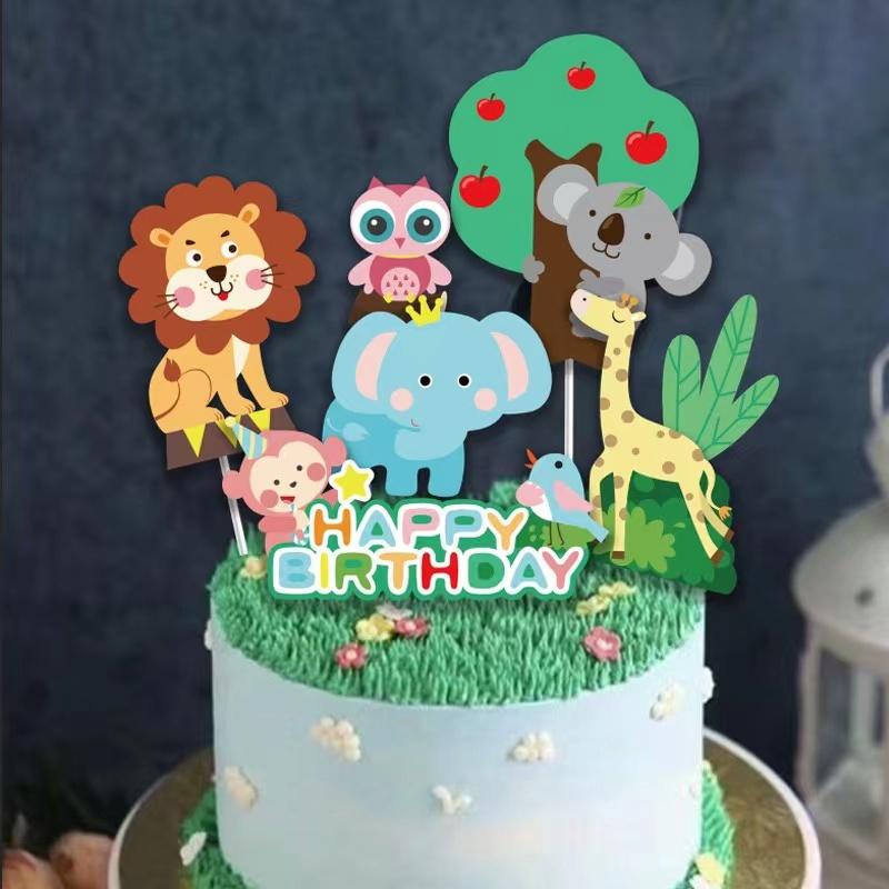 Jual Topper Cake Untuk Anak-anak Pesta Ulang Tahun Dekorasi | Shopee ...