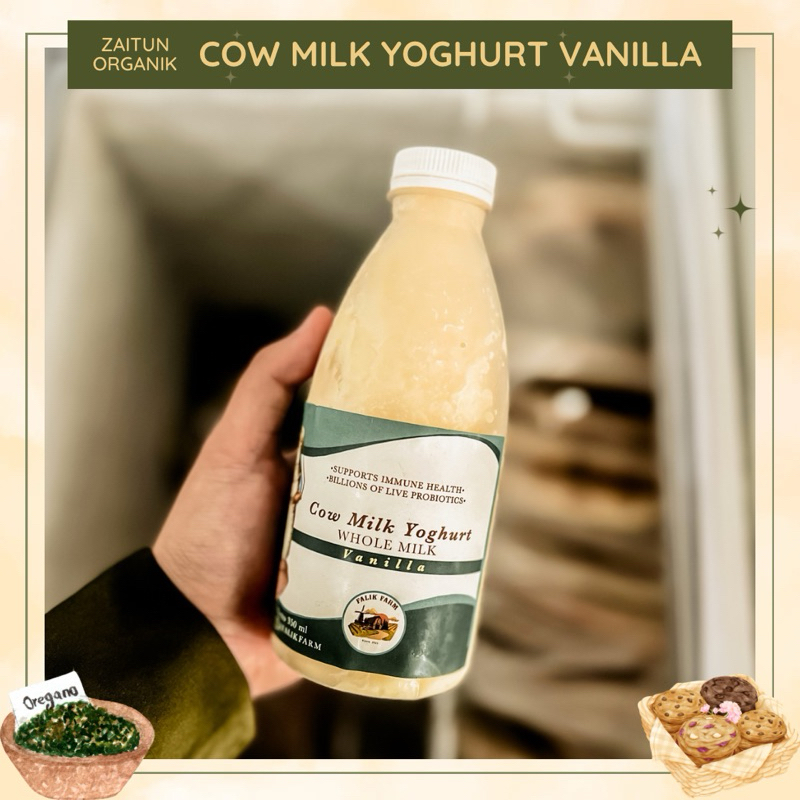 Jual PRE-ORDER | PO YOGHURT VANILLA | GOAT YOGHURT VANILLA | COW GREEK ...